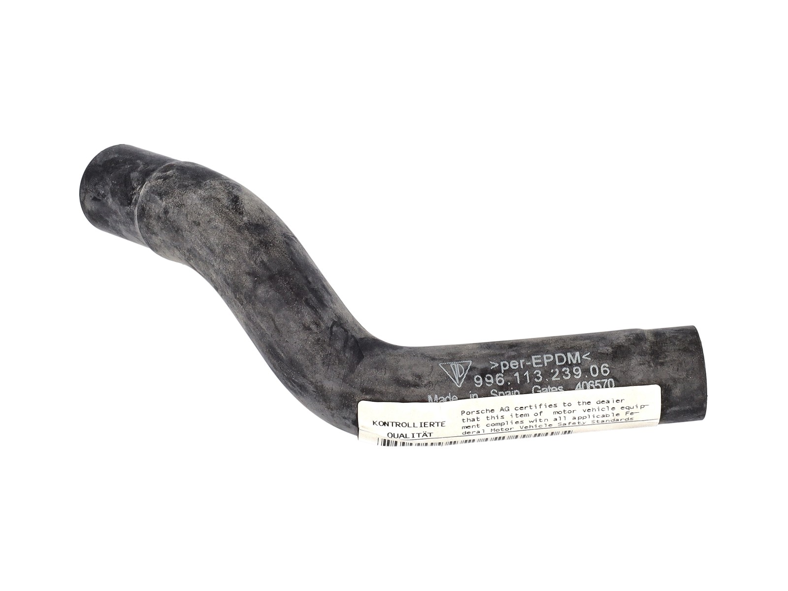 Porsche 986 Boxster air pump hose 99611323906 - 99611323906 | Design 911