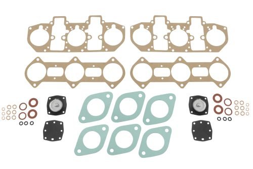 Gasket set for Weber 40 series 3 barrel carburettor. Porsche 911 / 914 ...