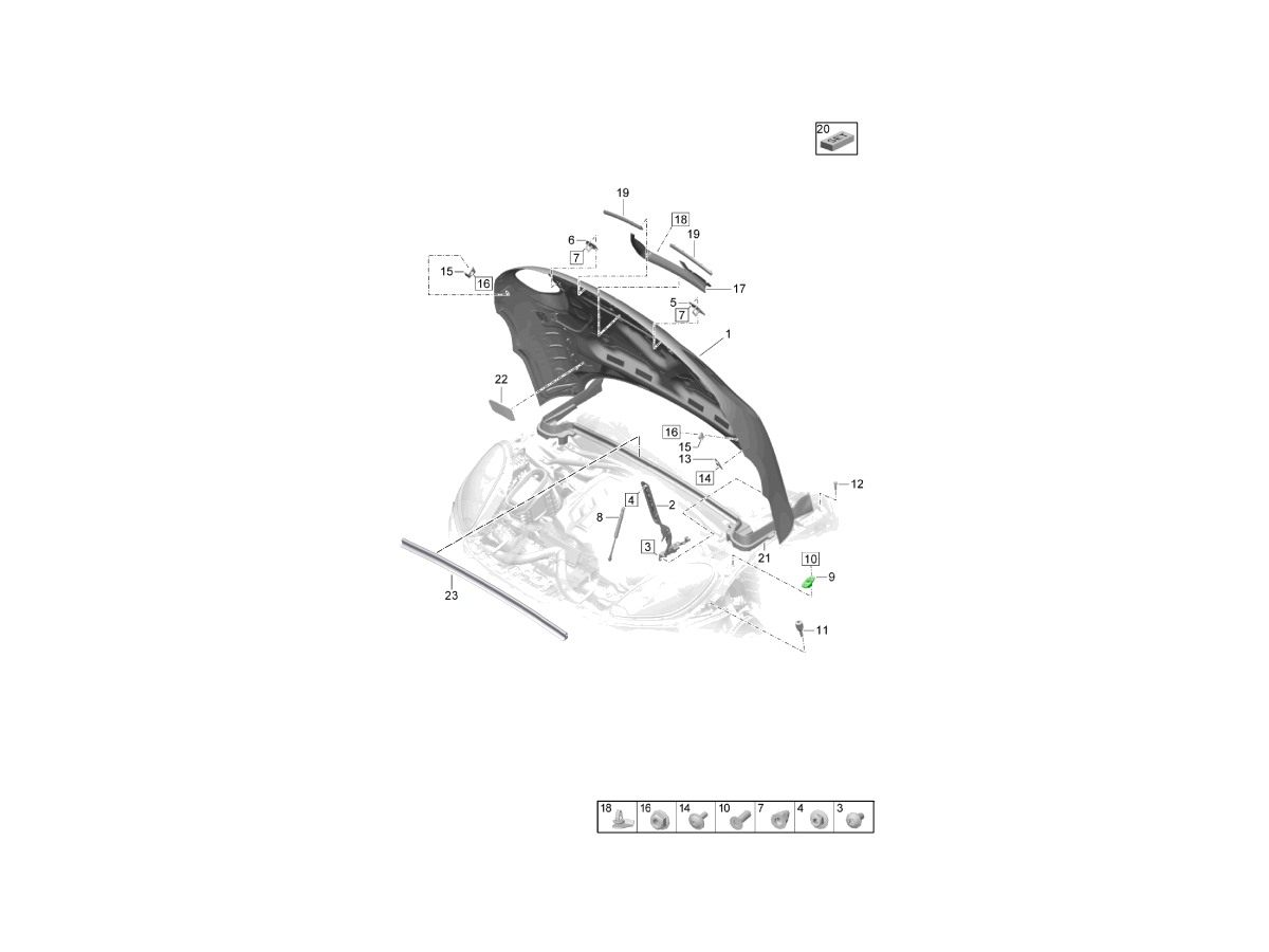 retaining plate - 7N0843638 | Design 911