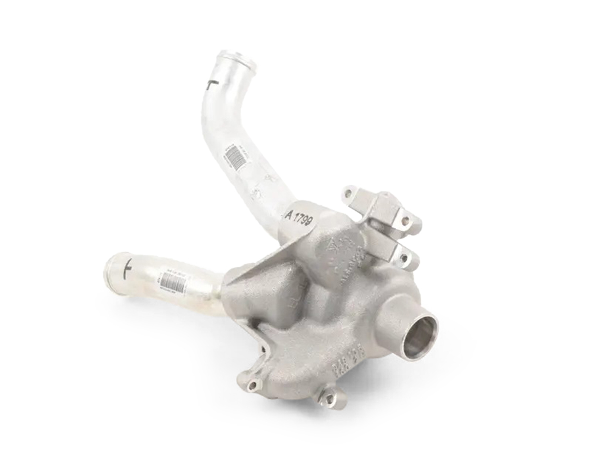 Original Porsche 94810606005 Thermostat housing for Porsche 957 Cayenne ...