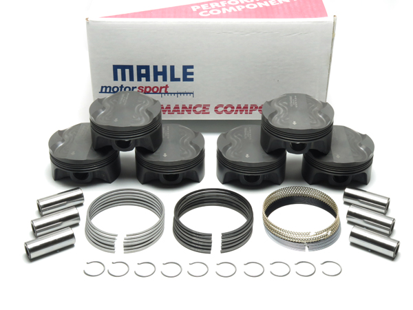 Engine piston set for cast iron cylinder repair liners Porsche 996/997 ...