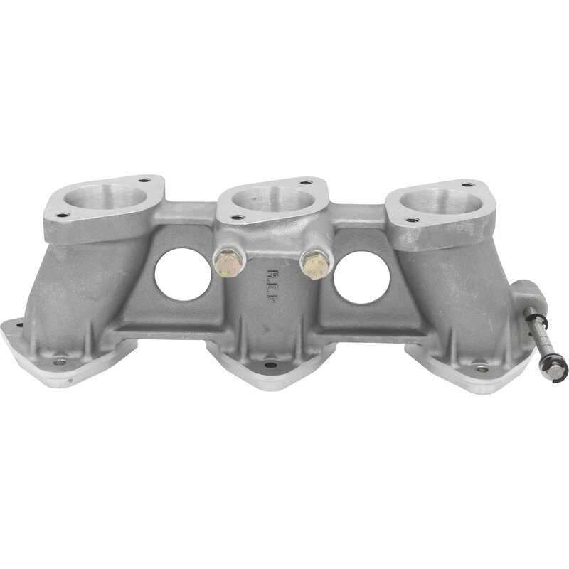 PMO induction inlet manifold set for 46mm or 50mm carburettors. Porsche ...