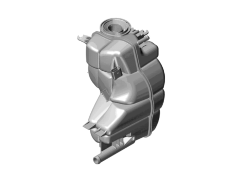 Porsche 971 Panamera Coolant expansion tank 9A712140700 971121407E ...