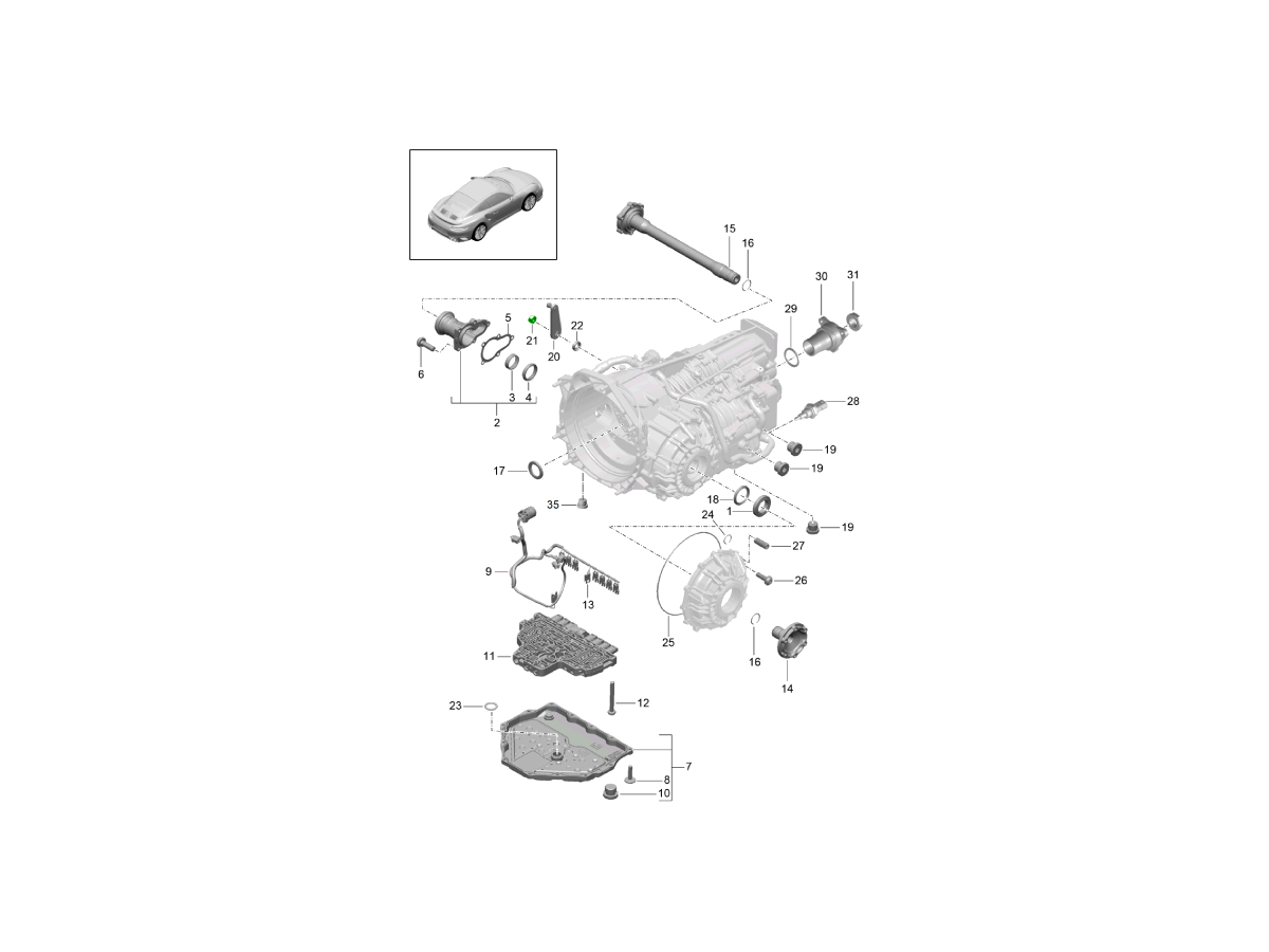 Genuine Porsche & Reproduction Body Fastenings & Fixings | OEM Clips ...