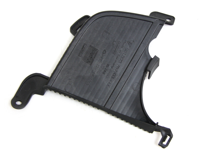 Porsche 981C Cayman Front bumper trim 981505767031E0 and 981505768031E0 ...
