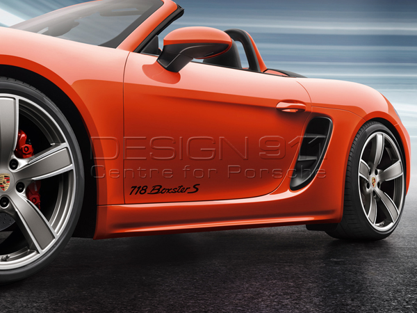 Buy Porsche Boxster 718 (982) 2017>> Side Decals / Badges | Design 911