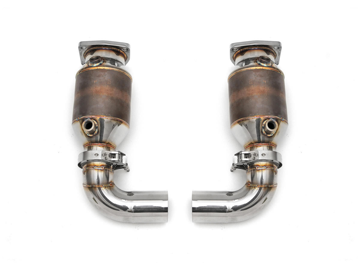 Fabspeed Sport Catalytic Converters. Porsche 997.1 GT2 2008-2009 FS.POR ...