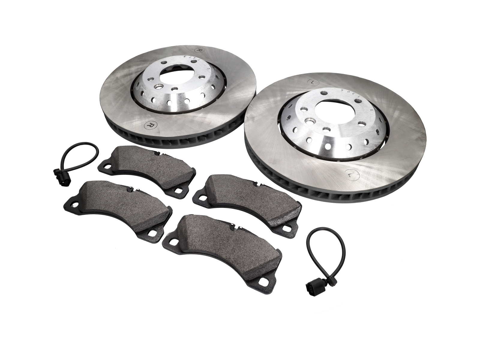 Front brake pads and brake disc package. Porsche Cayenne 958 turbo ...
