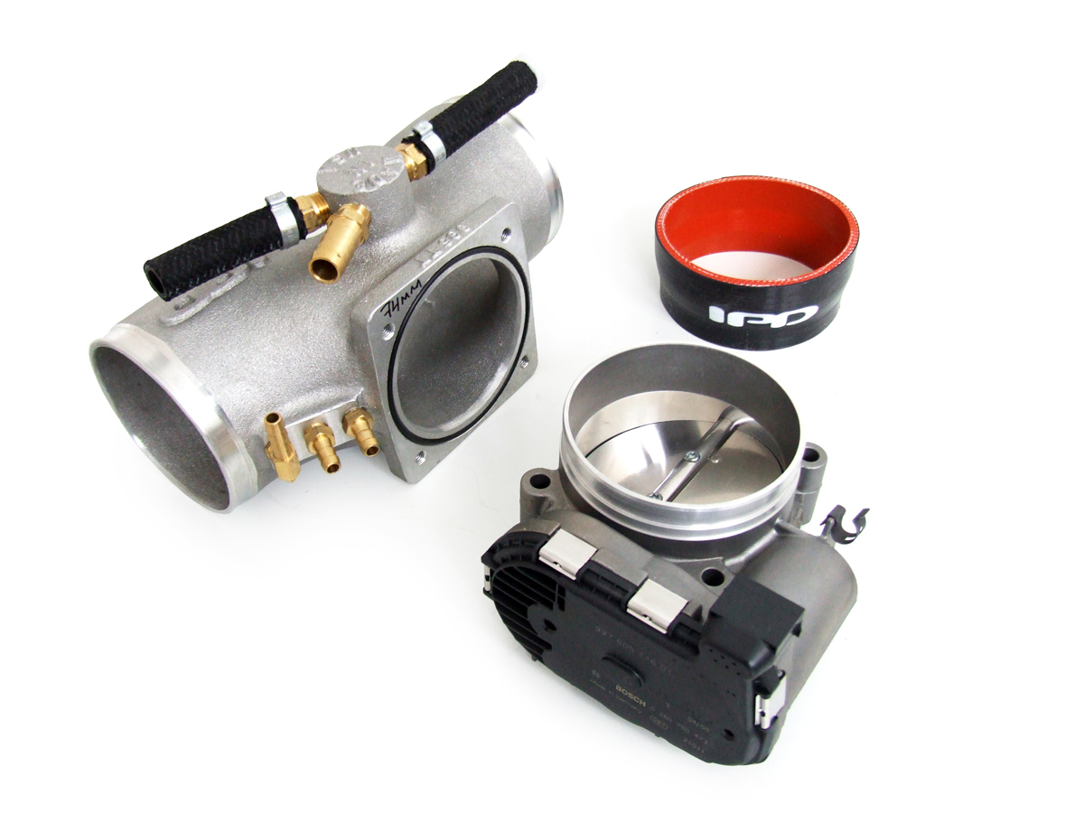 Intake Plenum Competition + Throttle Body Kit Porsche 996 Turbo/S/X50 ...