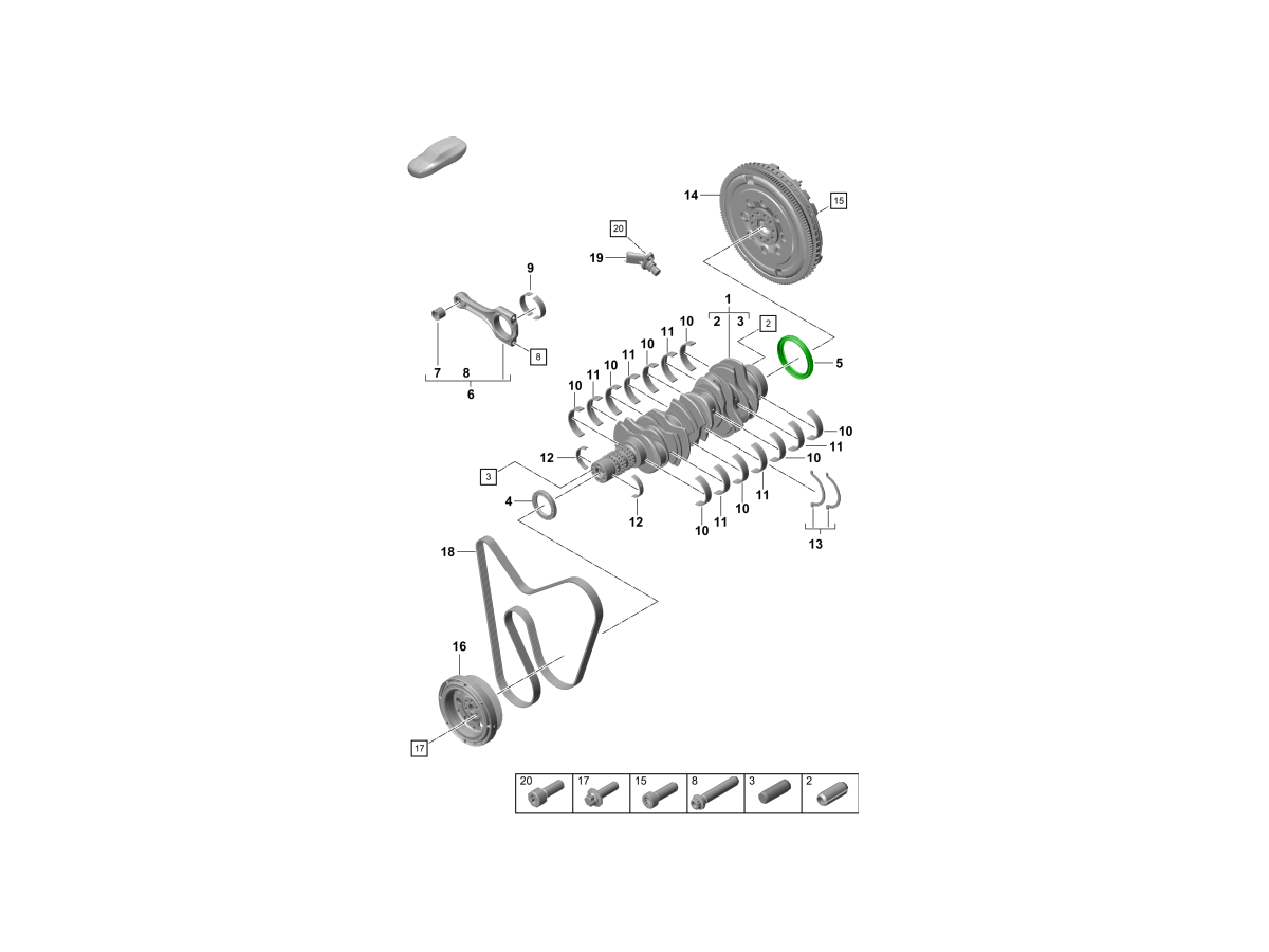 Porsche Radial Oil Seals | Rear Main, Camshaft & Crankshaft Seals ...