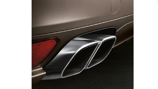 Porsche 958 Cayenne Exhaust Tail Pipes SPORT Version 95804420009 ...