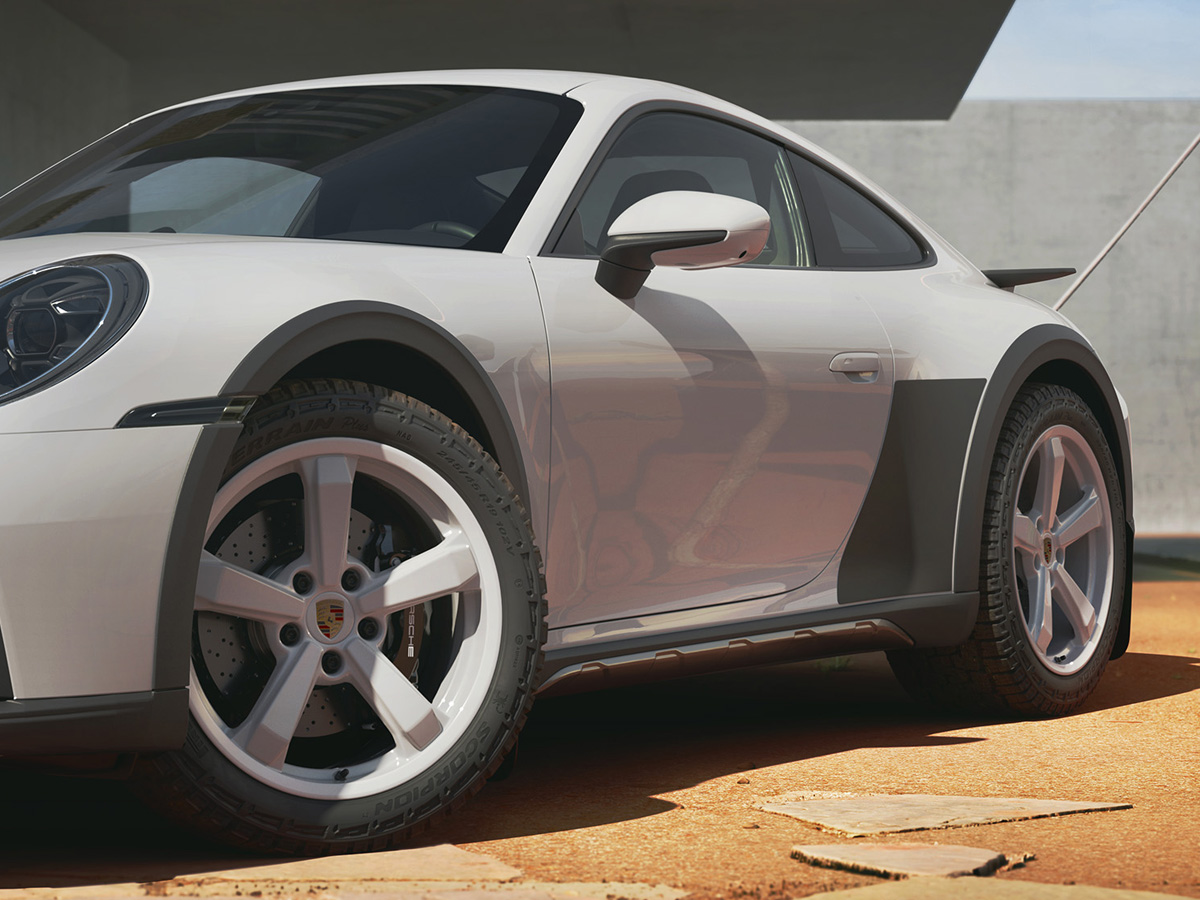 Porsche 992 Dakar Stone guard film 99204401292 - 99204401292 | Design 911