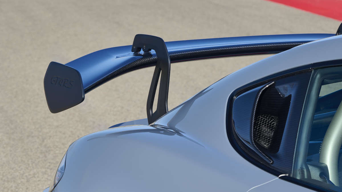 Rear spoiler / aerofoil Cayman GT4 RS Style. Porsche 718 / 982 ...