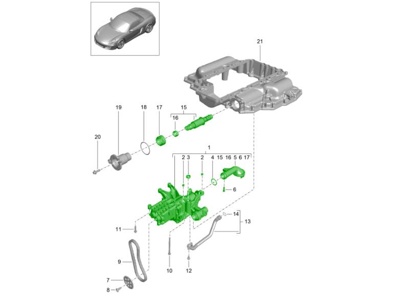 Porsche Engine Oil Pumps & Gaskets | Reliable Lubrication System Parts ...