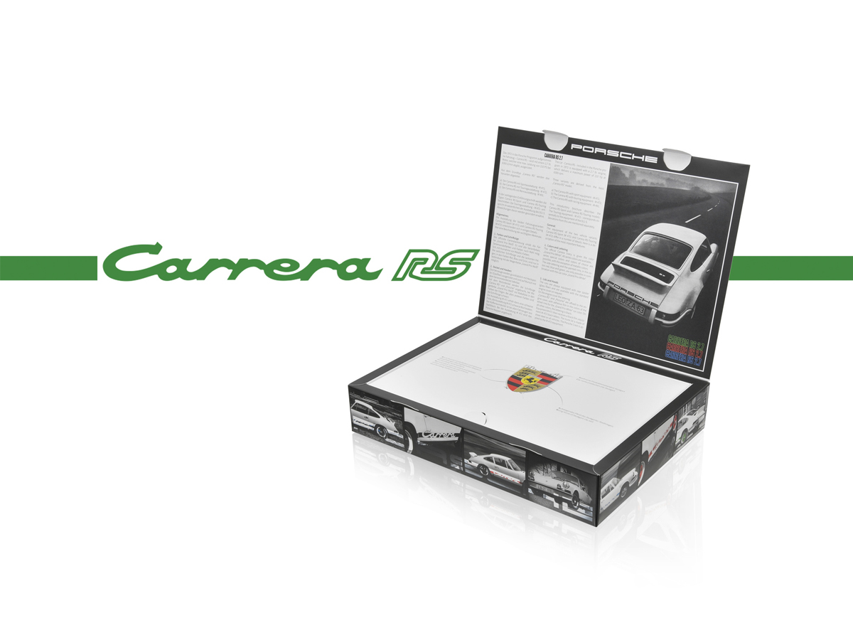 Original Porsche PCG55903402 911 Carrera RS 2.7 decal set, Green (7 ...