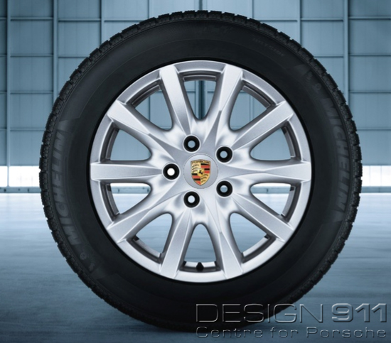 18" Cayenne 18" Cayenne Winter Alloy Wheels & Tyres Original PorscheS ...