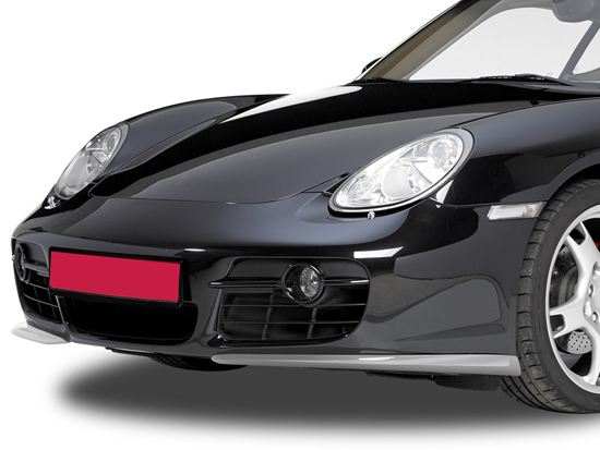 FA216 Front spoiler lip for Porsche 987 Cayman 2005 - 2009 - FA216 ...
