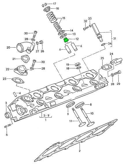 Original Porsche Part - 95110419500 | Design 911
