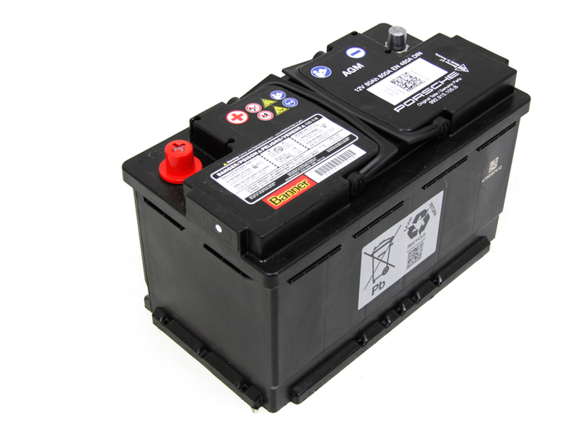 99961108012 Car Battery 80Ah for Porsche 718 - 992915105B | Design 911