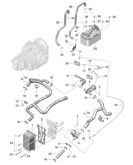 Porsche Gearbox Oil Coolers | Transmission Cooling & Performance ...