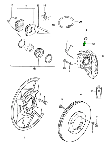 Porsche Brake Calipers | Design911 High-Performance Replacement ...