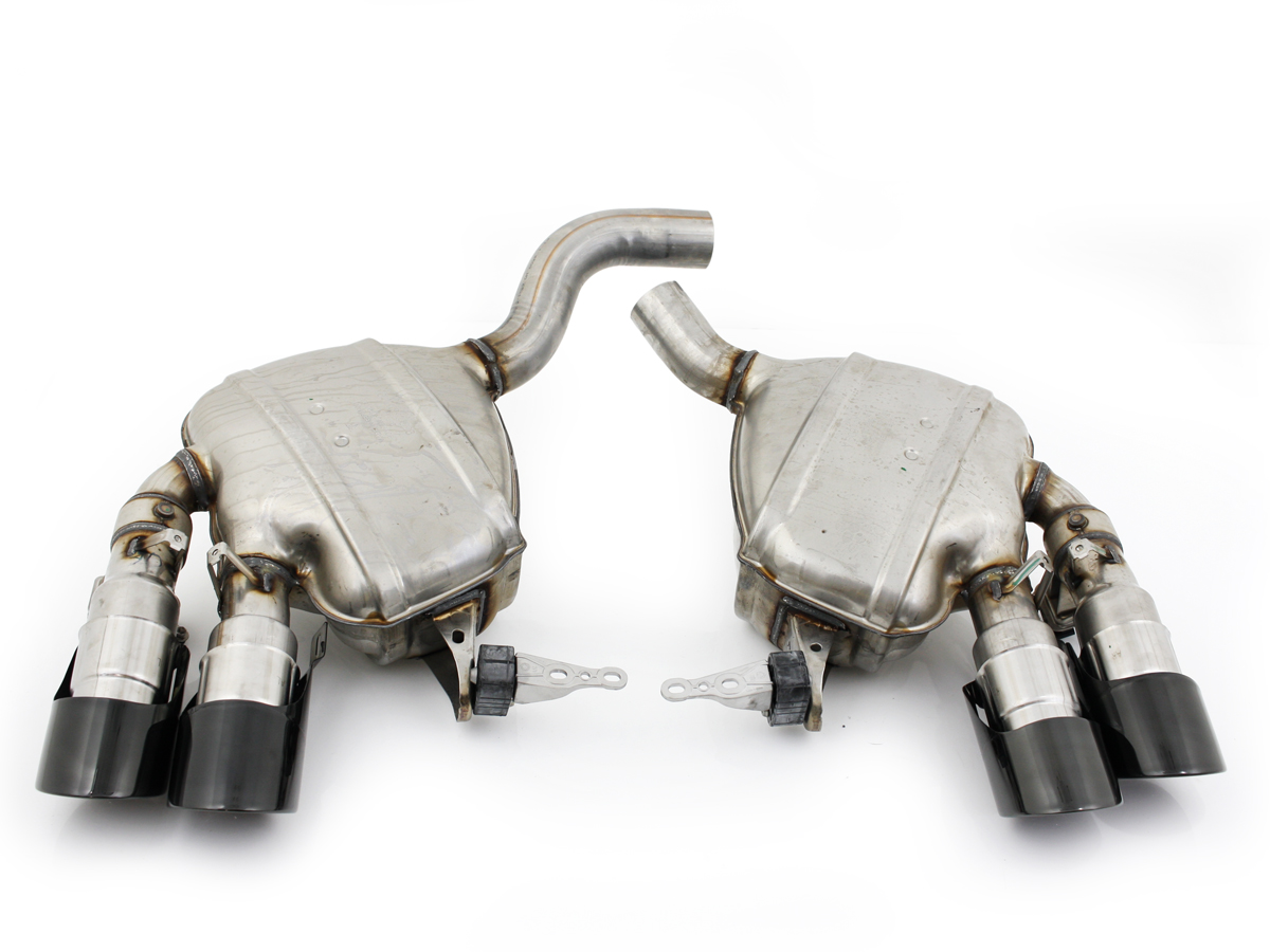 Original Porsche 95B044211 and 95B044211A Sports exhaust system for ...