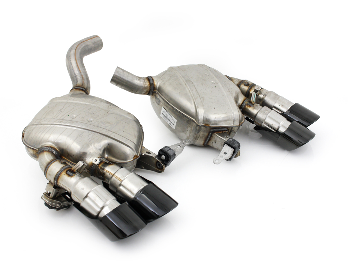 Original Porsche 95B044211 and 95B044211A Sports exhaust system for ...