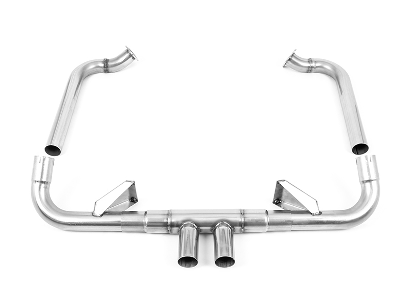Milltek Sports Exhaust Rear Silencer Delete With Cerakote Black Trims ...