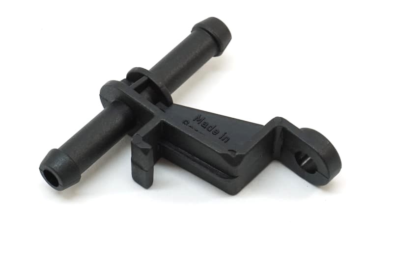 Plastic coolant hose connector for Oil separator. Porsche 996 / 997 ...