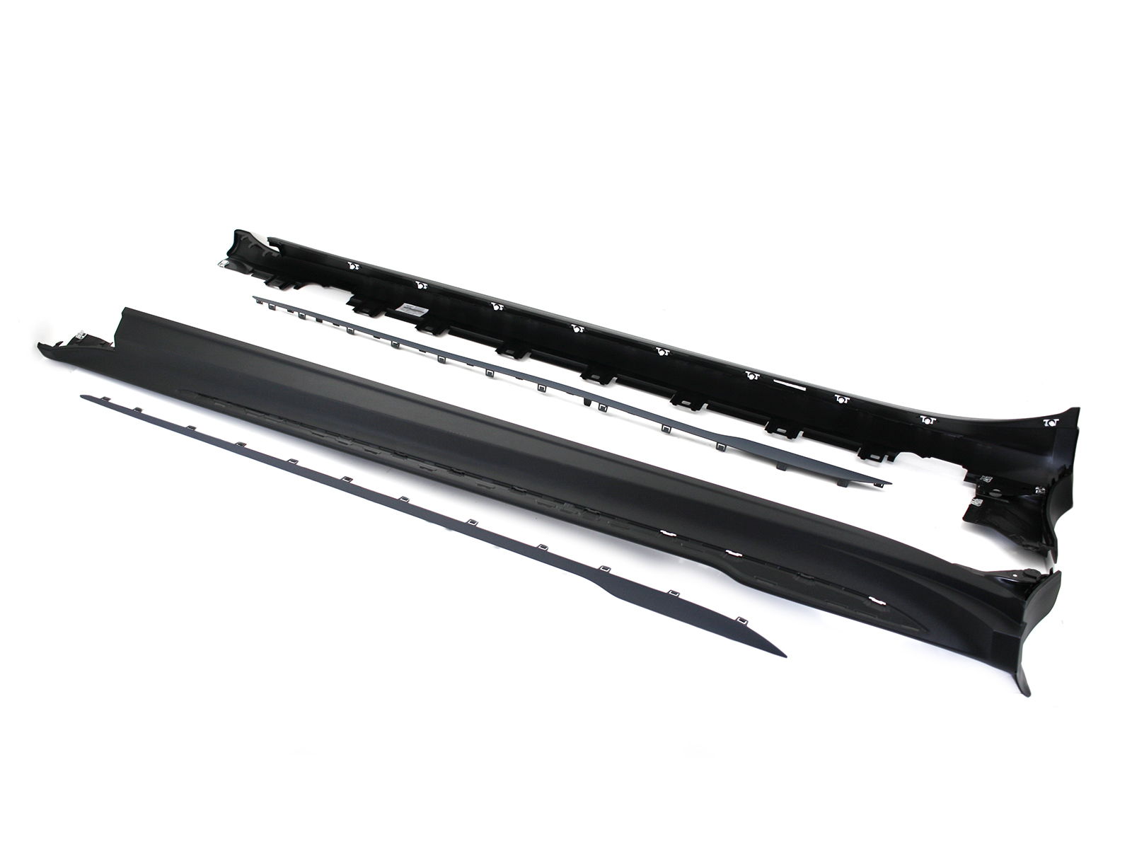 Original Porsche SportDesign side skirts, primed. Porsche Taycan ...
