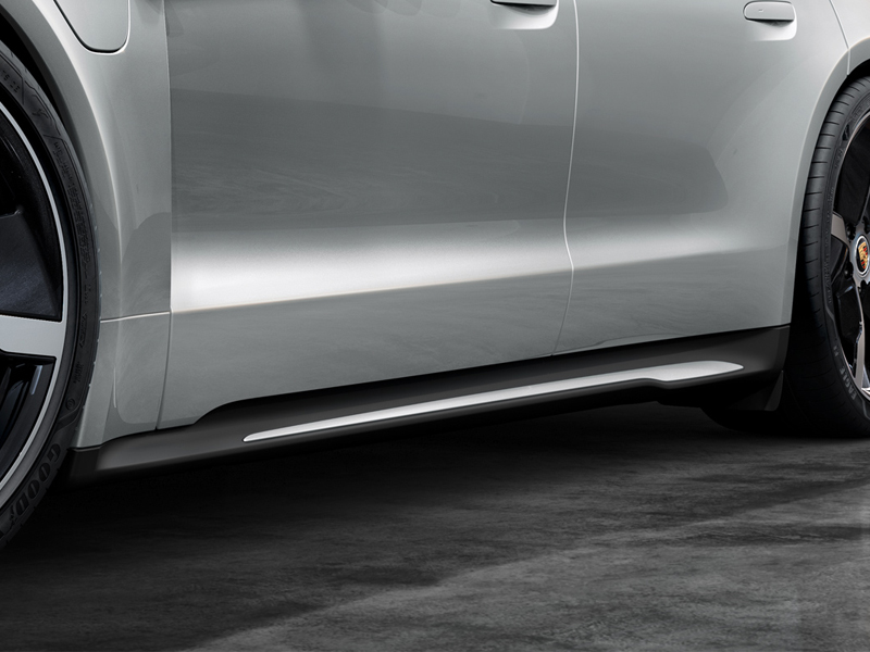 Original Porsche SportDesign side skirts, primed. Porsche Taycan ...