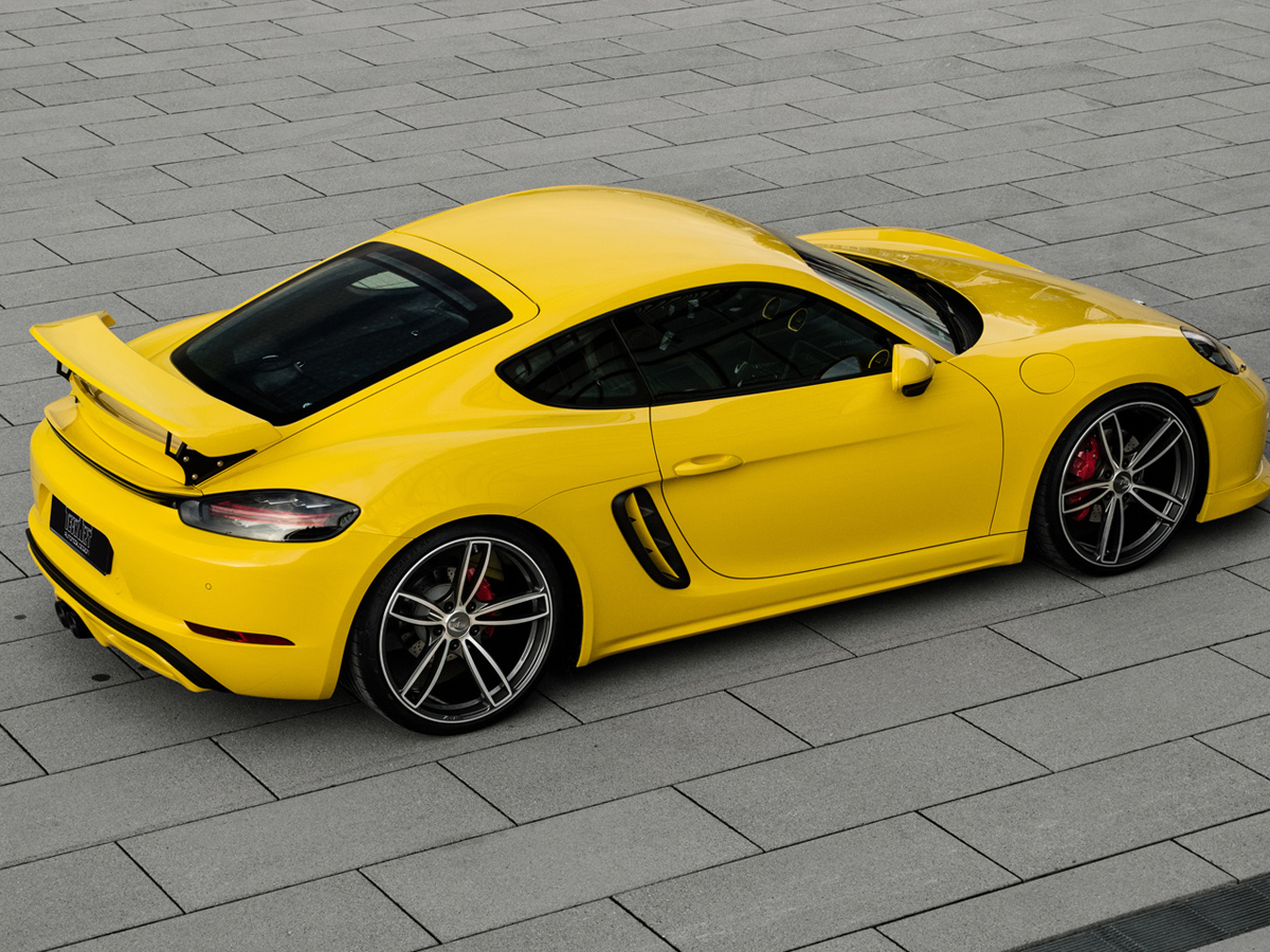 TechArt 082.100.811.009 TechArt body colour rear spoiler type II for ...