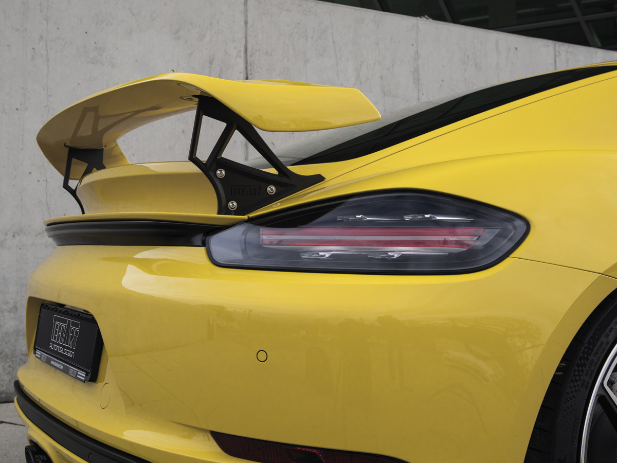 TechArt 082.100.811.009 TechArt body colour rear spoiler type II for ...