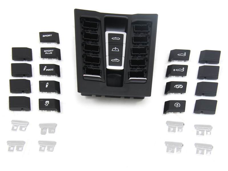 Original Porsche 991 Carrera Centre console combined switch repair kit ...
