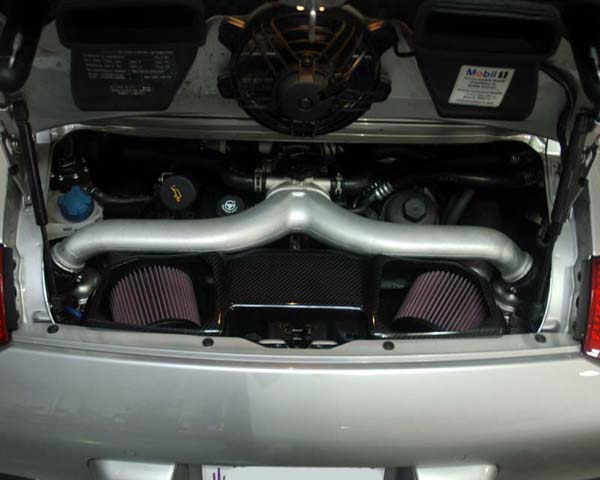 Carbon Fiber Cold Air Intake Porsche 997 Turbo Agency Power AP-997.2TT ...