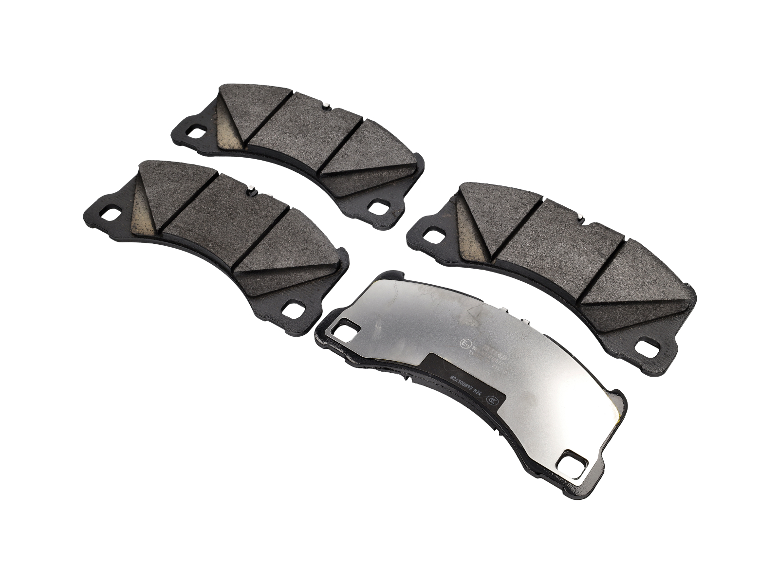 TEXTAR 2152401 Porsche 95B698151S Brake pad set FRONT for Porsche 95B ...