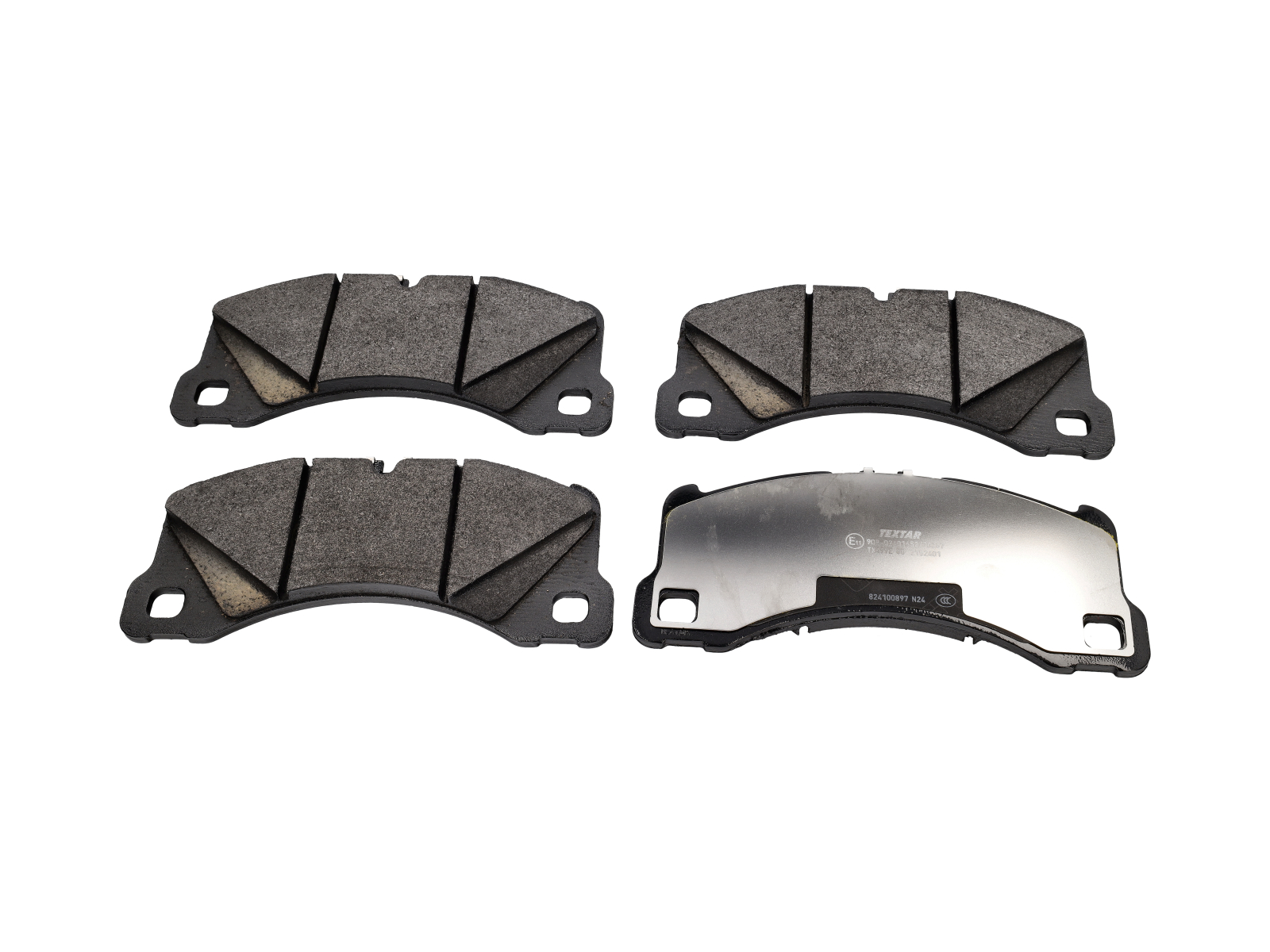 TEXTAR 2152401 Porsche 95B698151S Brake pad set FRONT for Porsche 95B ...