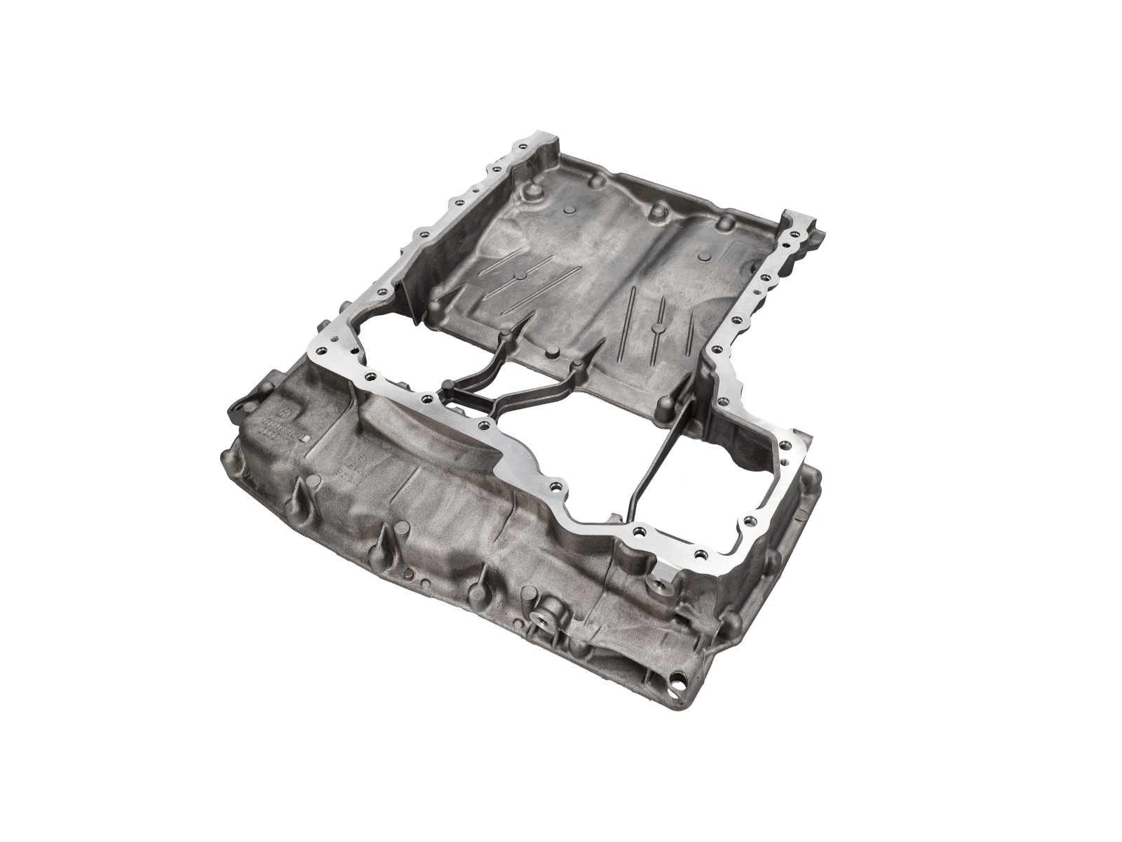 Oil sump/pan - upper section. Porsche 95B Macan / 9YA Cayenne ...
