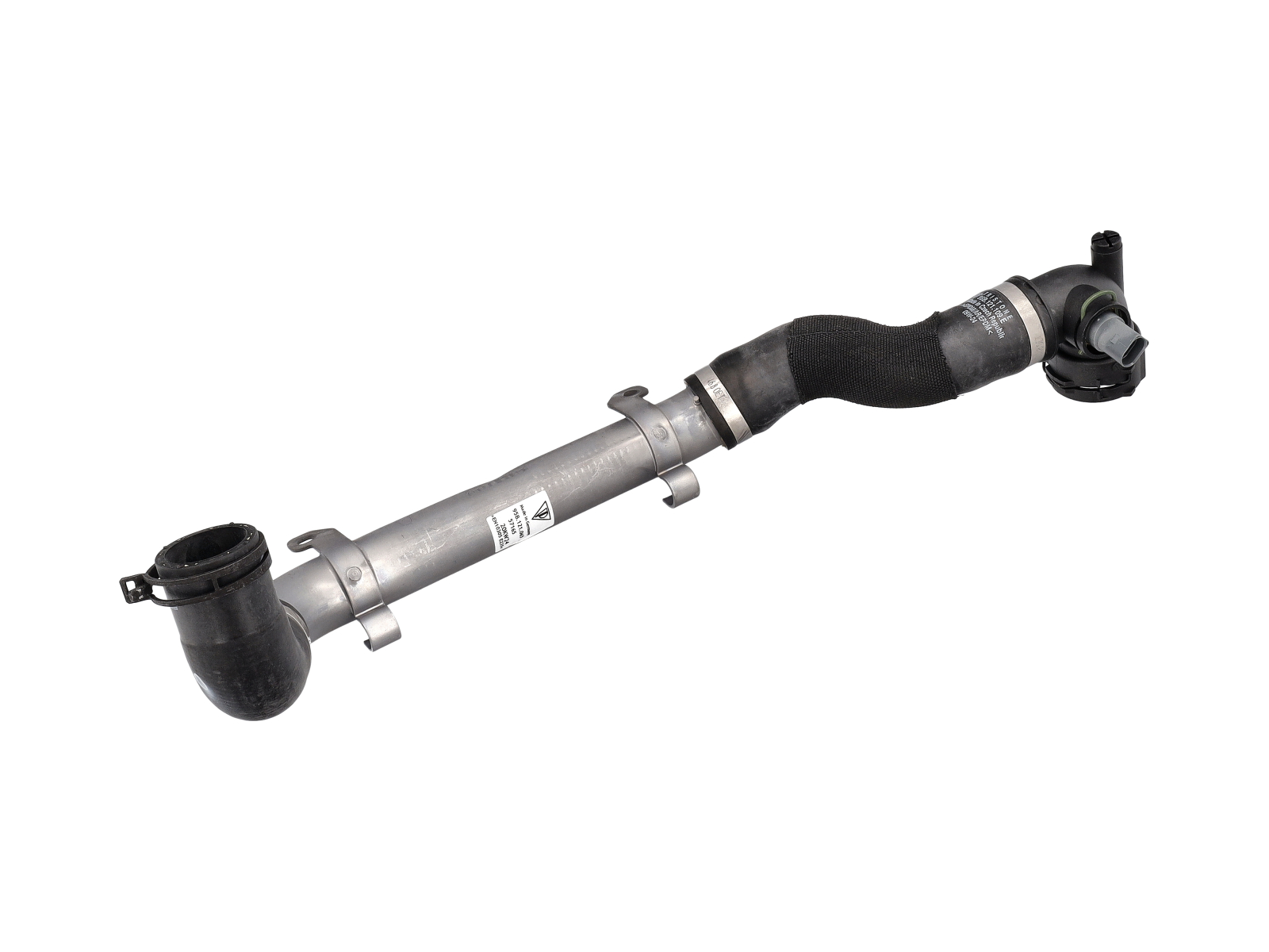 Radiator coolant bottom hose. Porsche 95B.1 Macan S Petrol / GTS ...