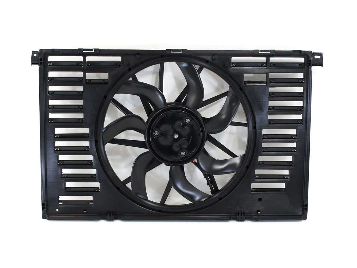 Porsche 971 Panamera Water radiator fan with cowling PAE121203 ...