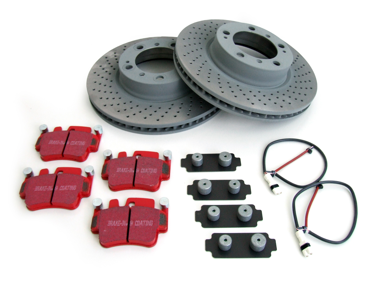 Sports Brake Pads and Brake Disc Package Porsche 996 1997-04 ...