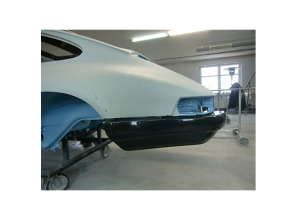 Porsche 911 Rear bumper support bracket Left in aluminium 91150503010 ...