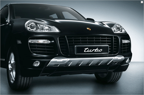 Stainless steel Skid Plate (front) Porsche Cayenne 957 95504480280 ...
