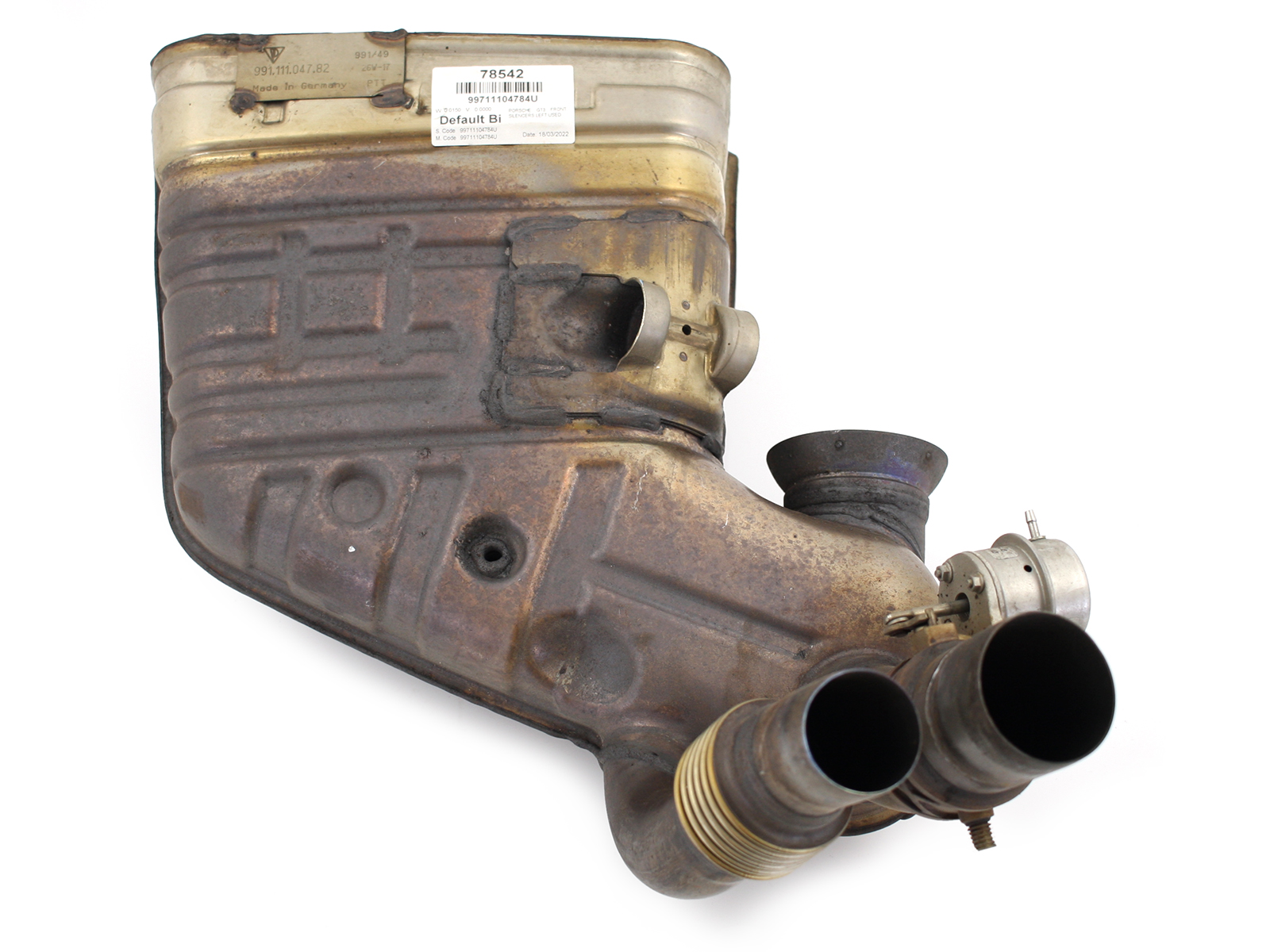 Porsche Standard Silencers & Mufflers | OEM Exhaust Replacement ...