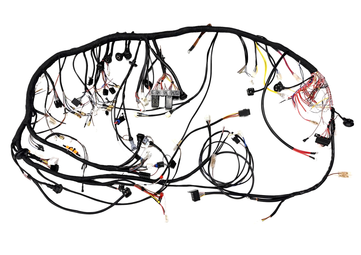 Wire harness Main (Trunk harness). Porsche 911 Carrera 3.2 1989 LHD ...