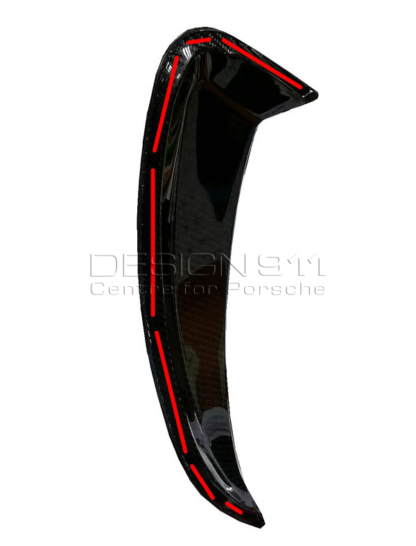 Side Air Scoop / Ducts GT4 Look Porsche 981 Cayman 98150456000 - 98150456000 | Design 911