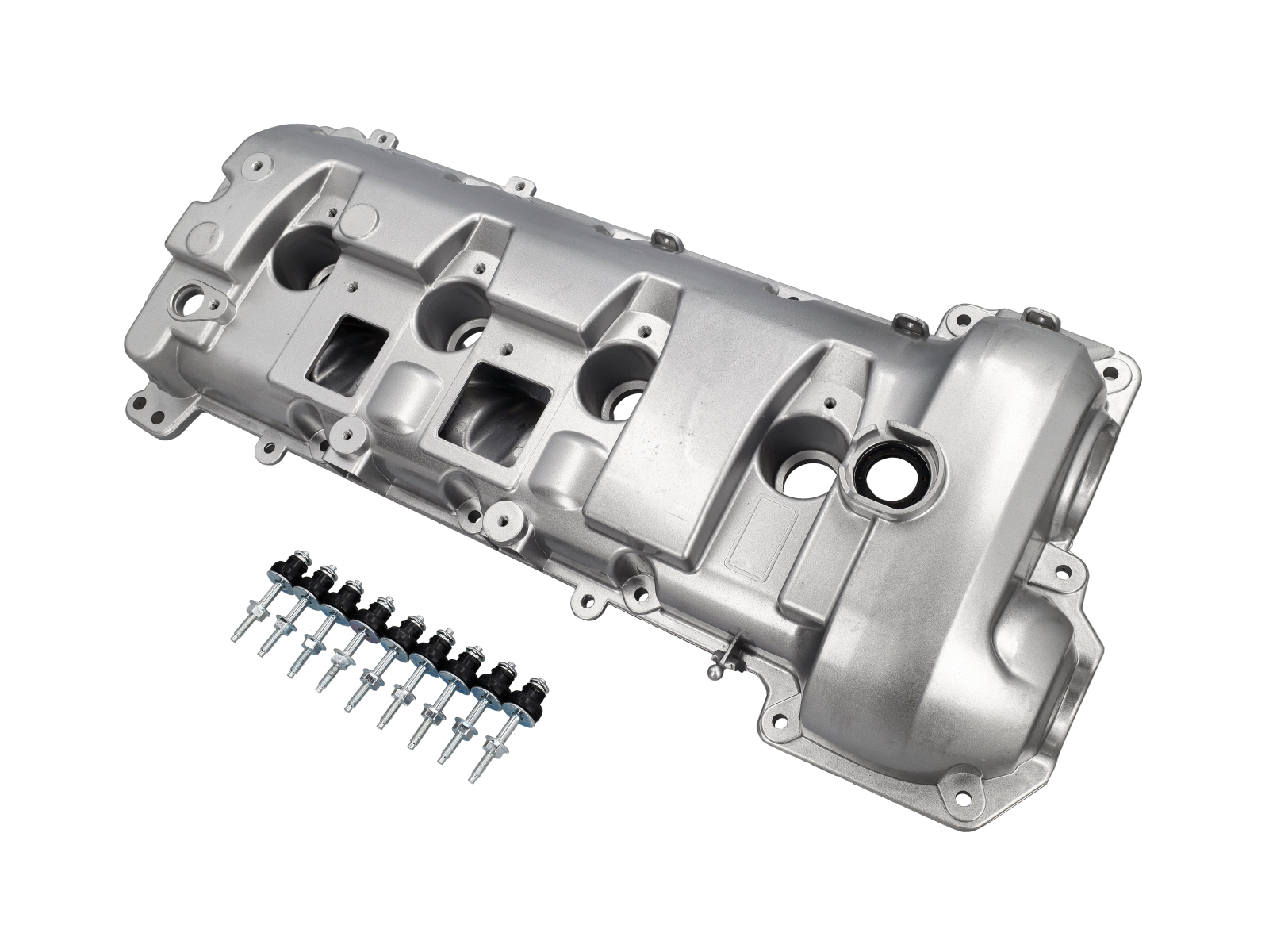 Engine valve cover. Porsche 970 Panamera V8 / 958 Cayenne V8 ...