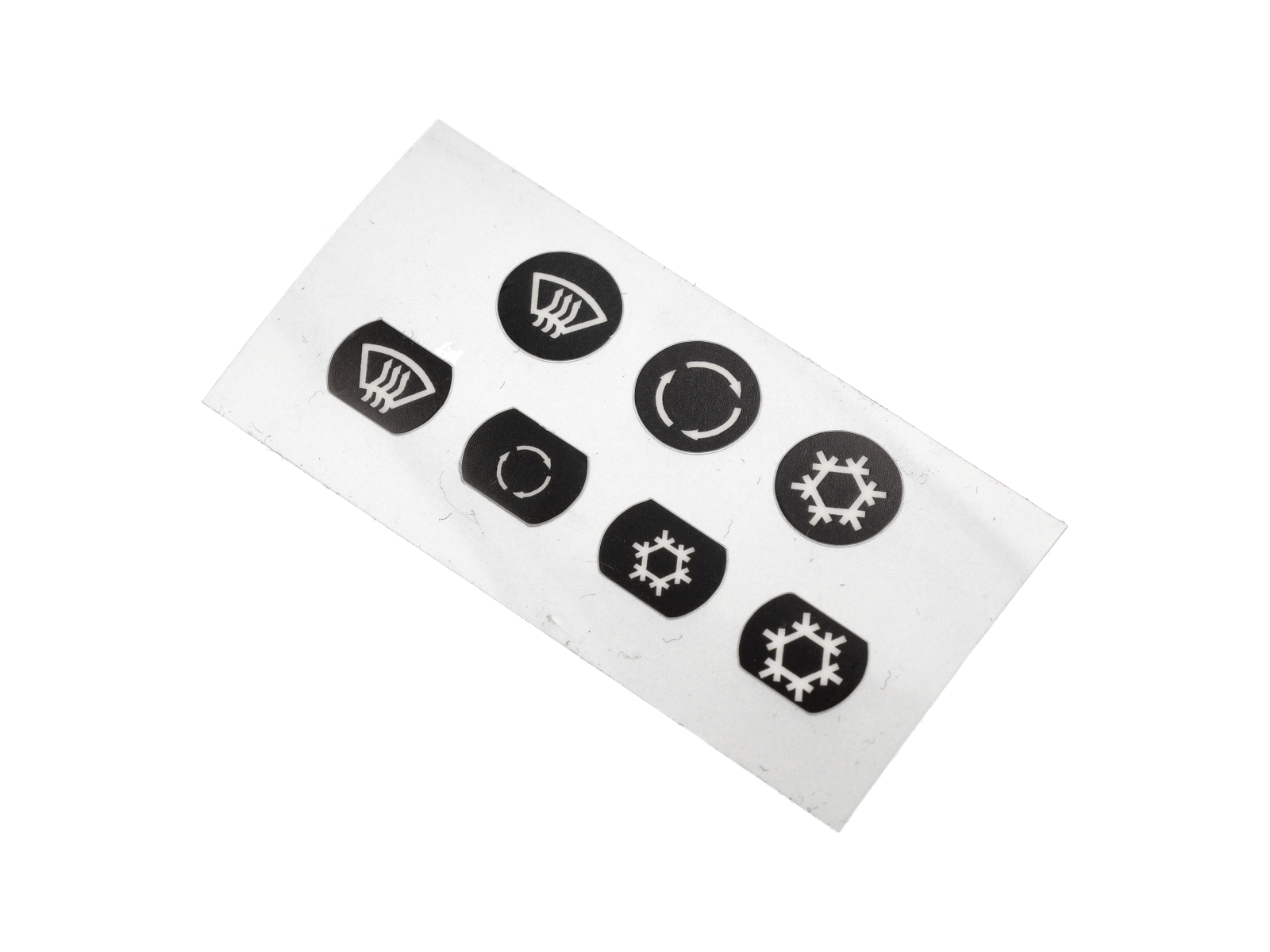 Porsche 964 993 Climate control unit push button sticker set ...