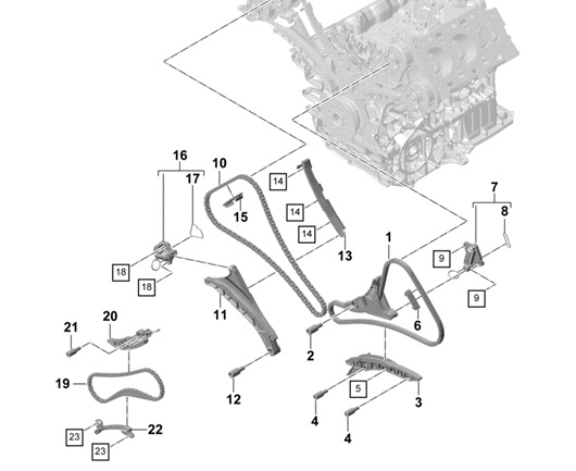 Porsche Timing Chains & Tensioners | Precision Engine Synchronisation ...