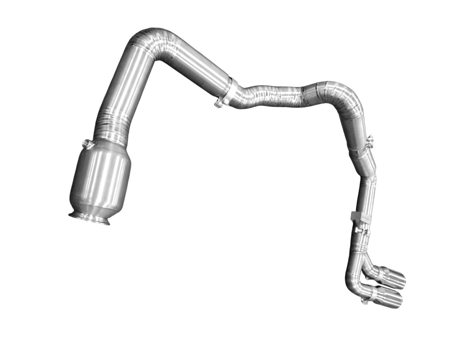 Sports exhaust silencer delete system. Porsche 718 Boxster / 718 Cayman ...